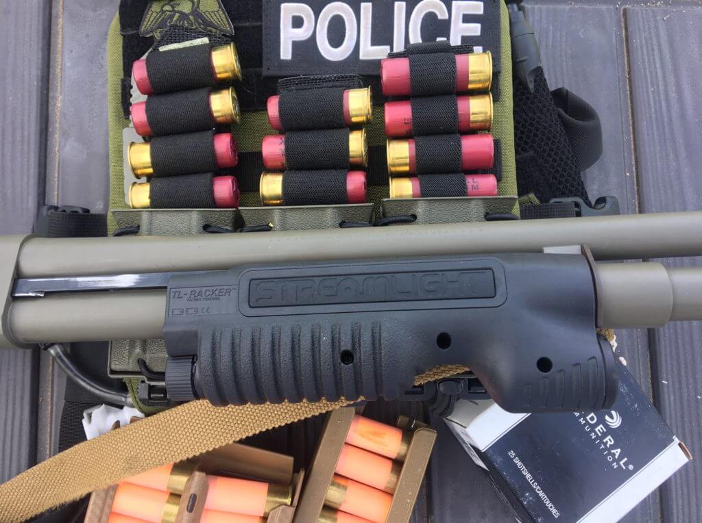 Buckshot in the Night: The New TL-Racker Shotgun Forend Light From ...
