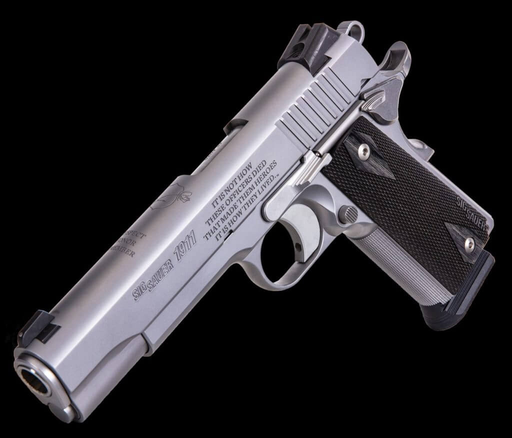 SIG's New Limited Edition Commemorative Pistols Will Benefit Law ...