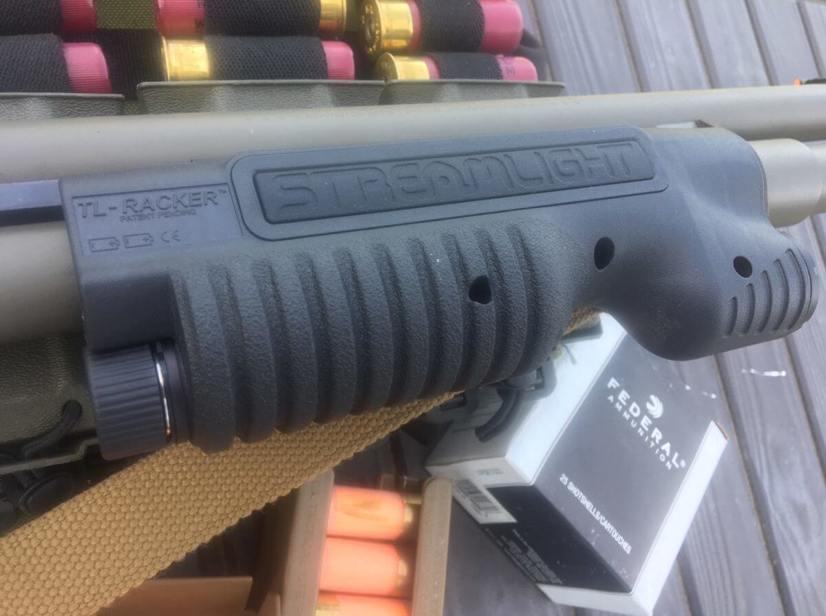 Buckshot in the Night: The New TL-Racker Shotgun Forend Light From ...