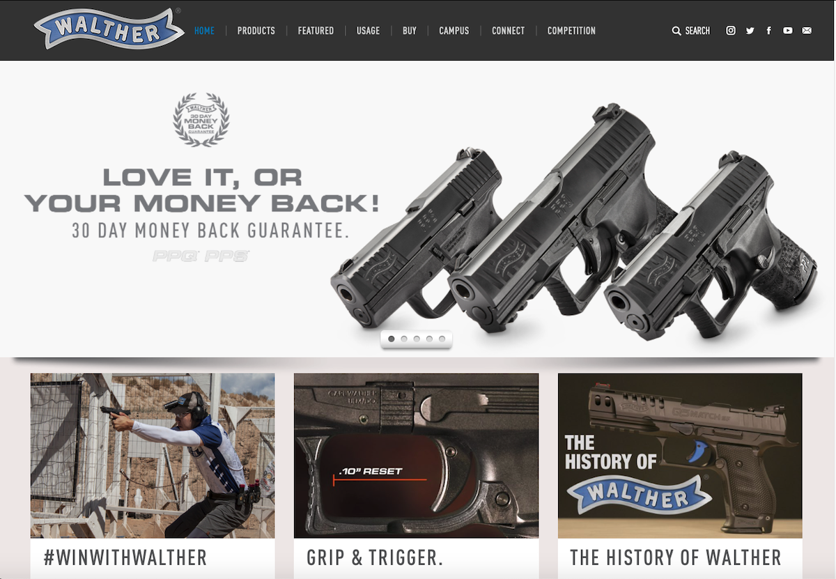 Walther Launches New Website Targeting Innovative Customer Experience ...