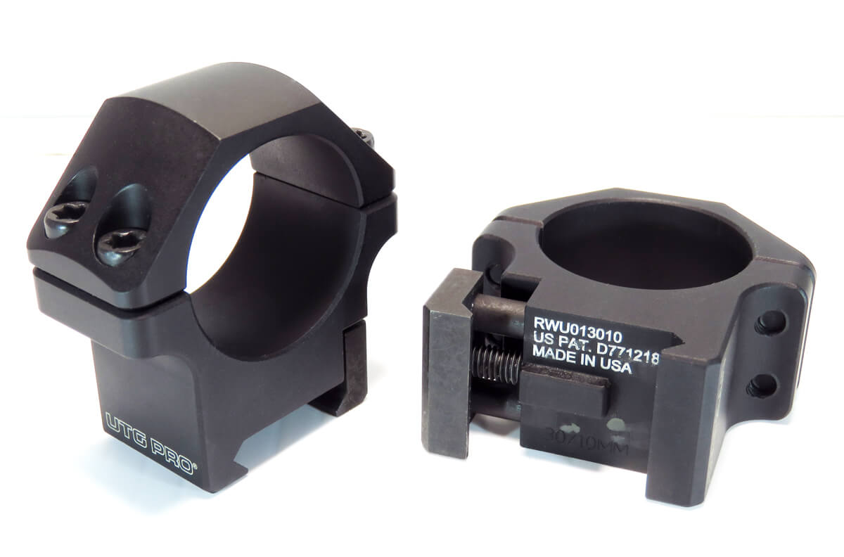 UTG PRO Scope Rings: American Made & Budget Friendly
