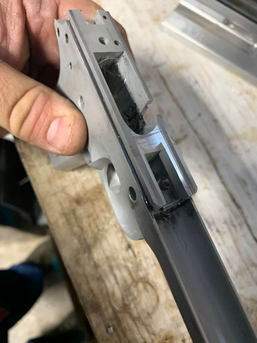 An 80% 1911 Frame You Can Build in Your Garage