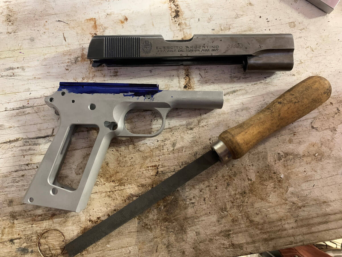 An 80% 1911 Frame You Can Build in Your Garage