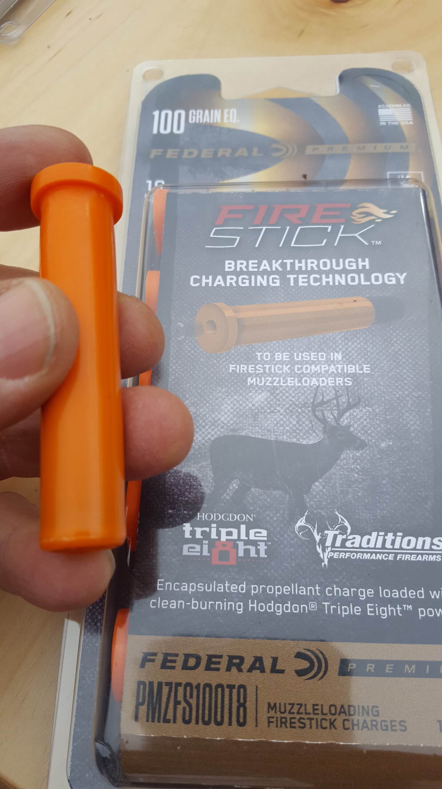 Traditions Nitrofire Rifle & Federal Firesticks Change Muzzleloading ...