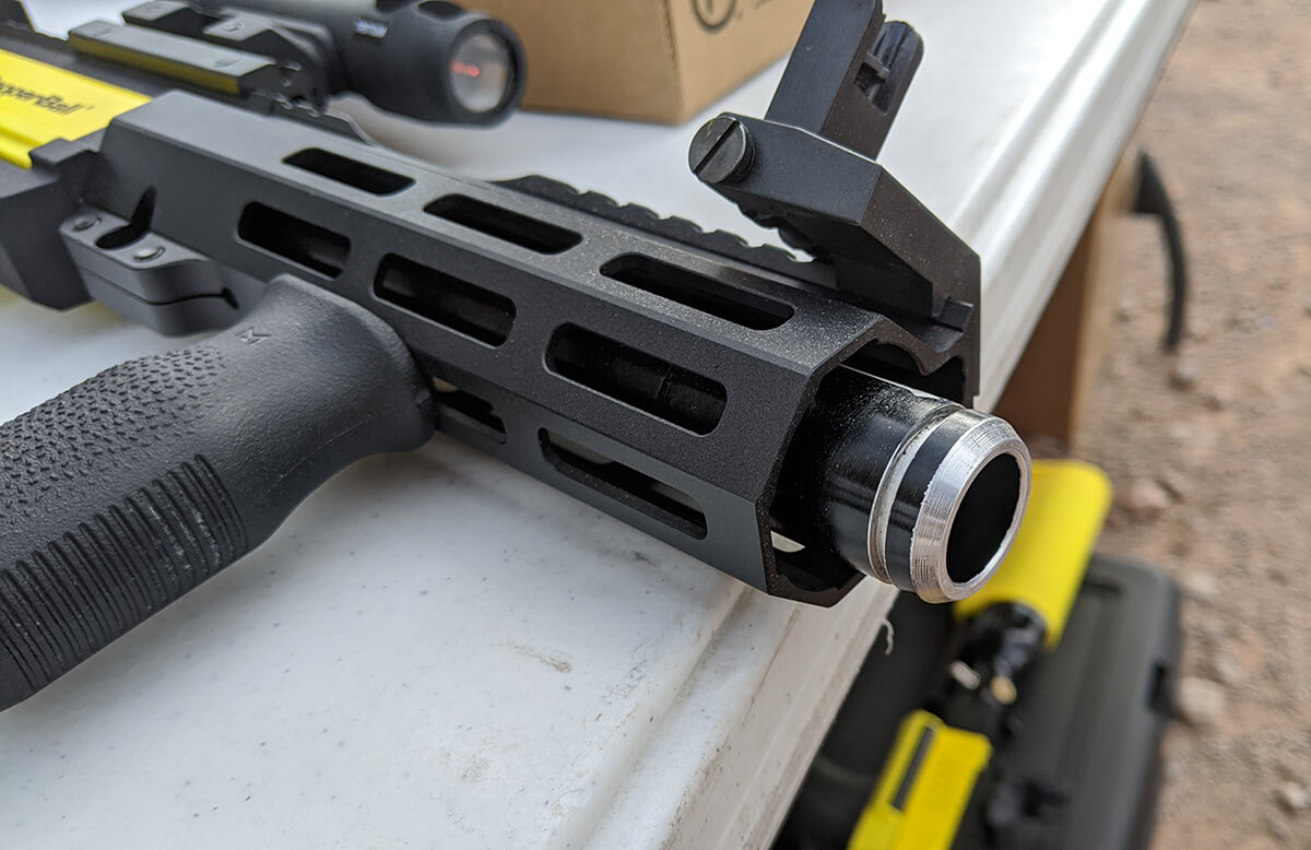 Non-Lethal Pepperball TCP Carbine Makes Hits at 115 Feet 'All Day ...