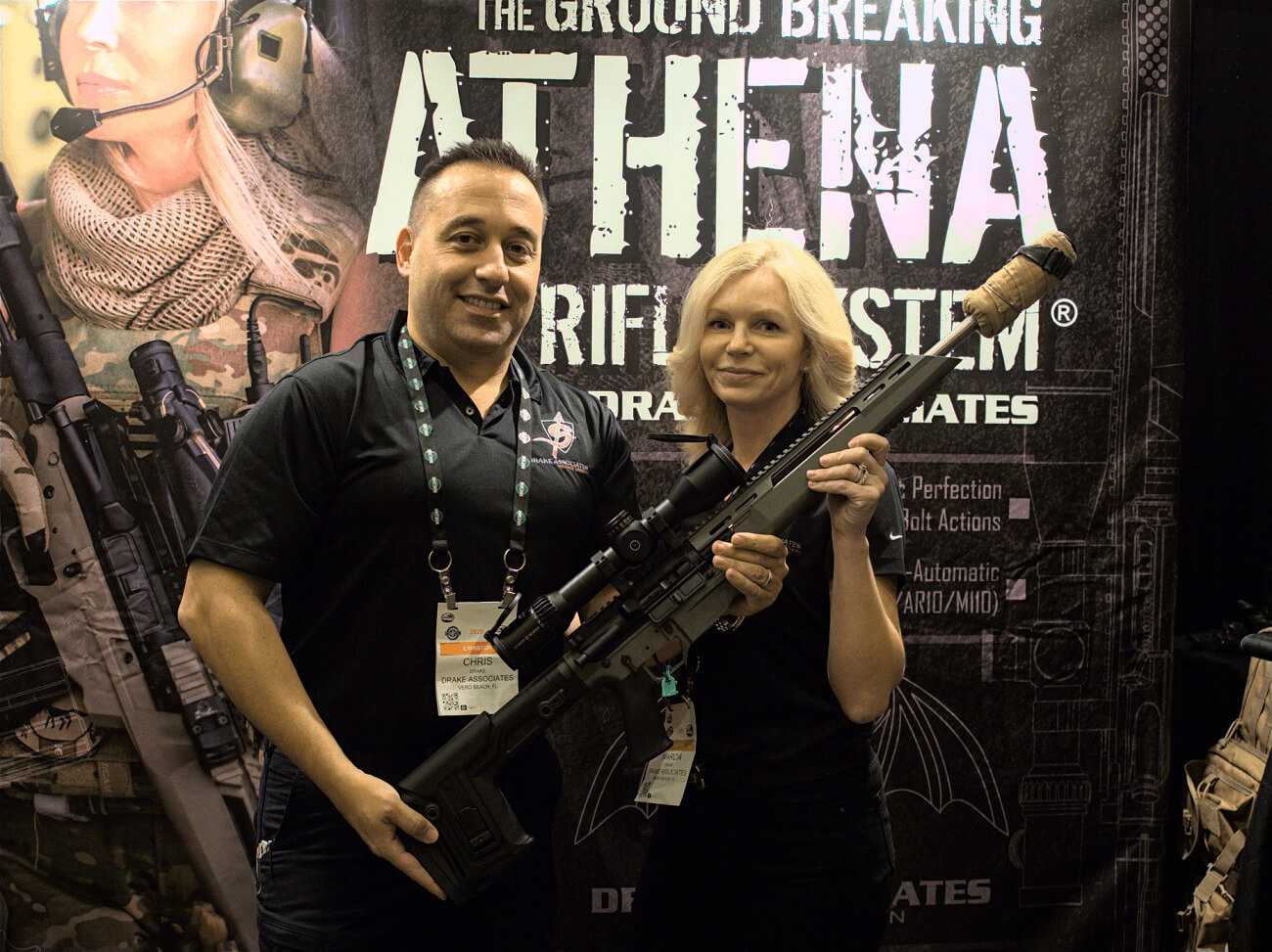 First Ever "Bedded Action" AR-15 Sub-MOA Athena Rifle $1,799 - SHOT ...