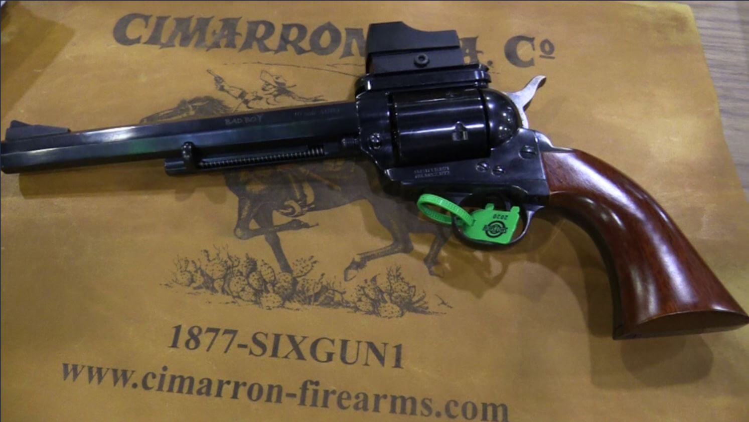 10mm 'No Moonclips' Single Action Revolver - Cimarron Badboy - SHOT ...