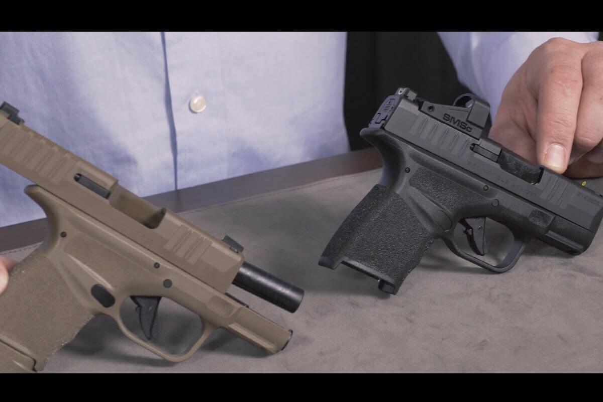 NEW Springfield Hellcat SMSc & FDE Unboxed on GunsAmerica