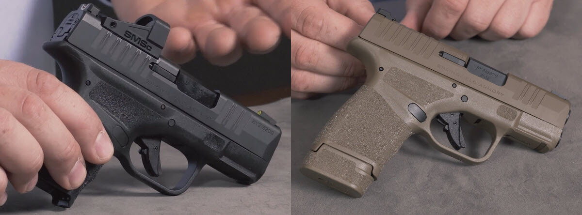 NEW Springfield Hellcat SMSc & FDE Unboxed on GunsAmerica