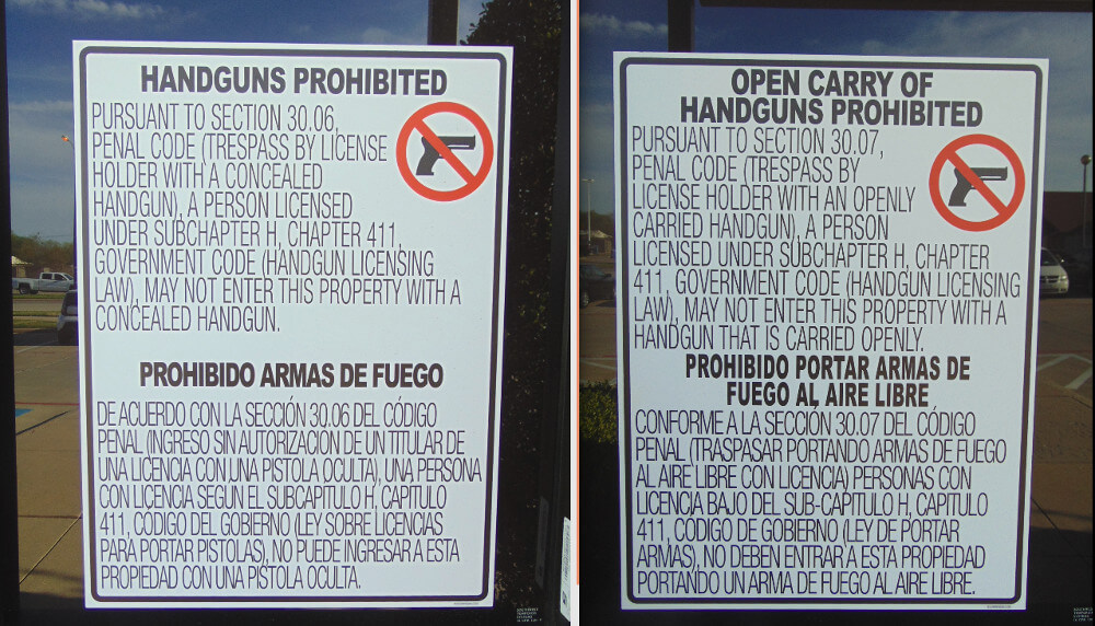 Houston Lawsuit Claims Gun Signage Requirements Violate First Amendment ...