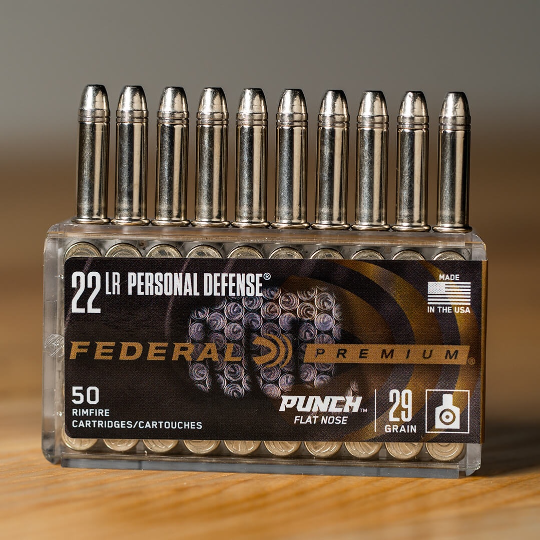 Federal Premium Personal Defense Punch 22 LR Wins the Best Ammunition ...