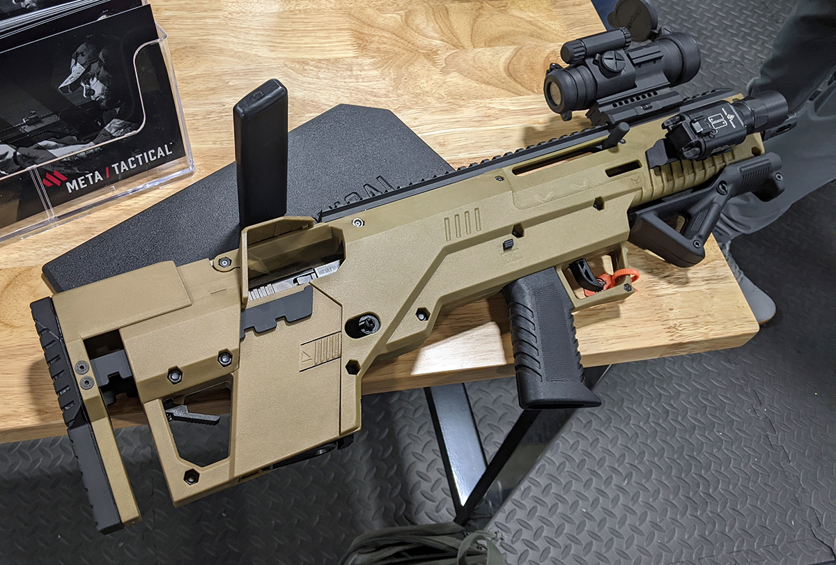 World’s First Bullpup Style Pistol-to-Rifle Conversion Kit from Meta ...
