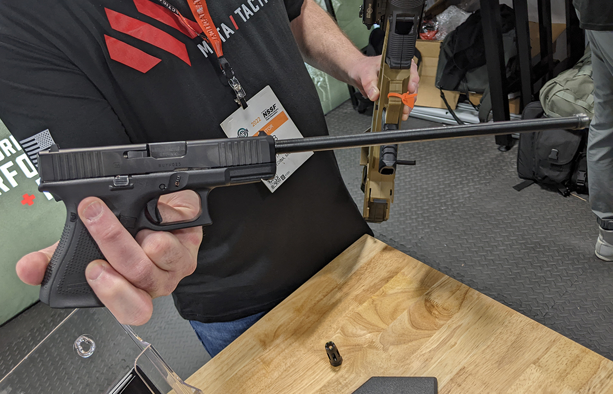 World’s First Bullpup Style Pistol-to-Rifle Conversion Kit from Meta ...