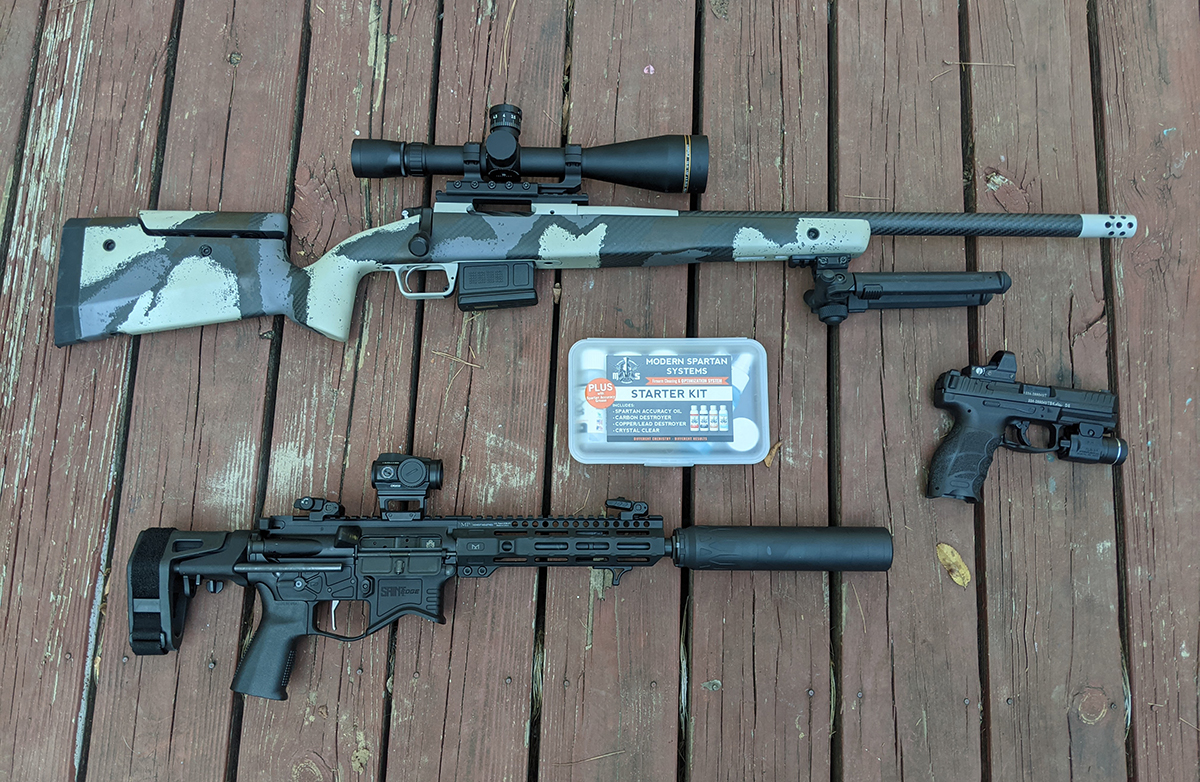 Faster and More Accurate? Modern Spartan Systems Gun Cleaning Products ...