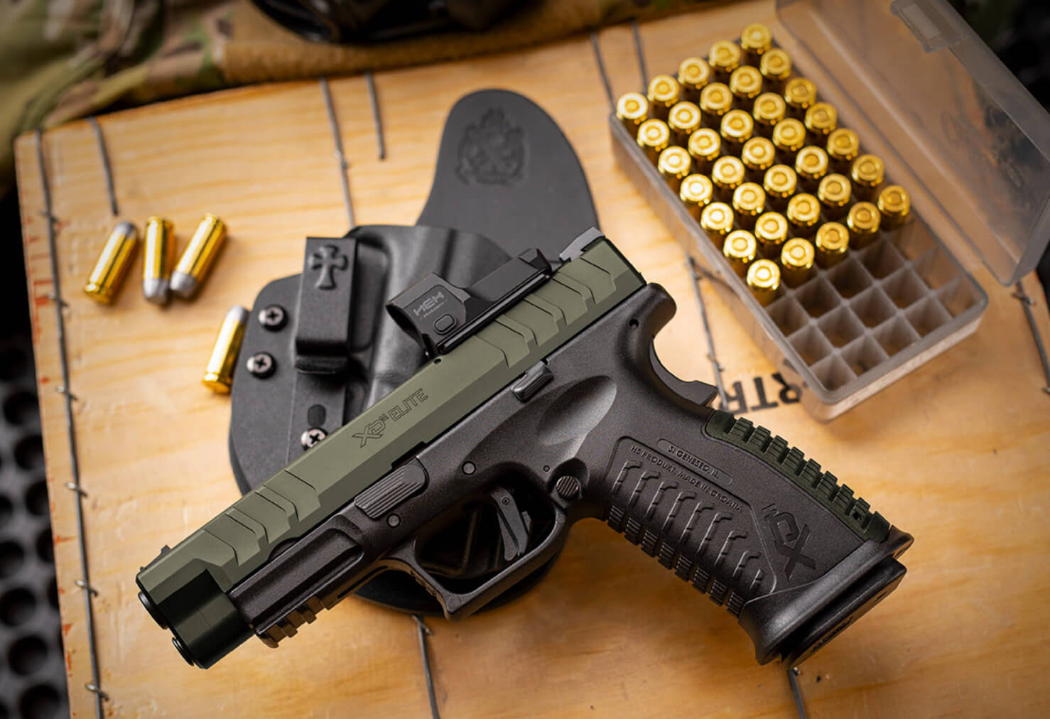 Springfield Armory Announces Exclusive OD Green XD-M Elite 4.5" OSP 10mm