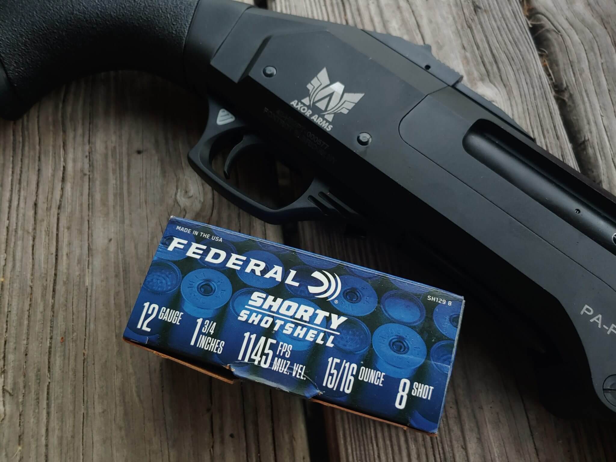 The Axor Arms PAF12GA - Folding Pump Action