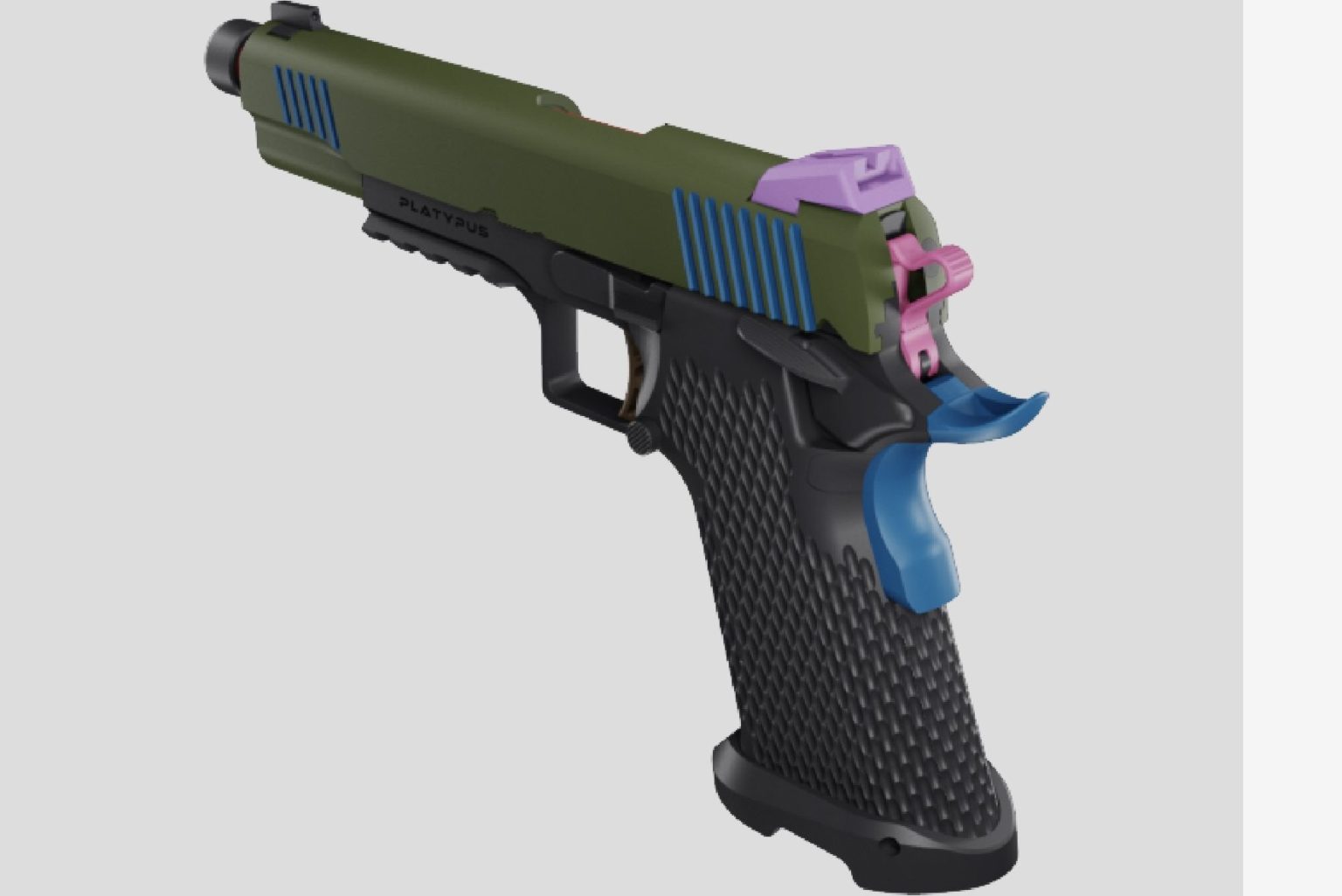 1911 That Takes Glock Mags?! Introducing the Stealth Arms Double-Stack 1911 Platypus -- SHOT ...