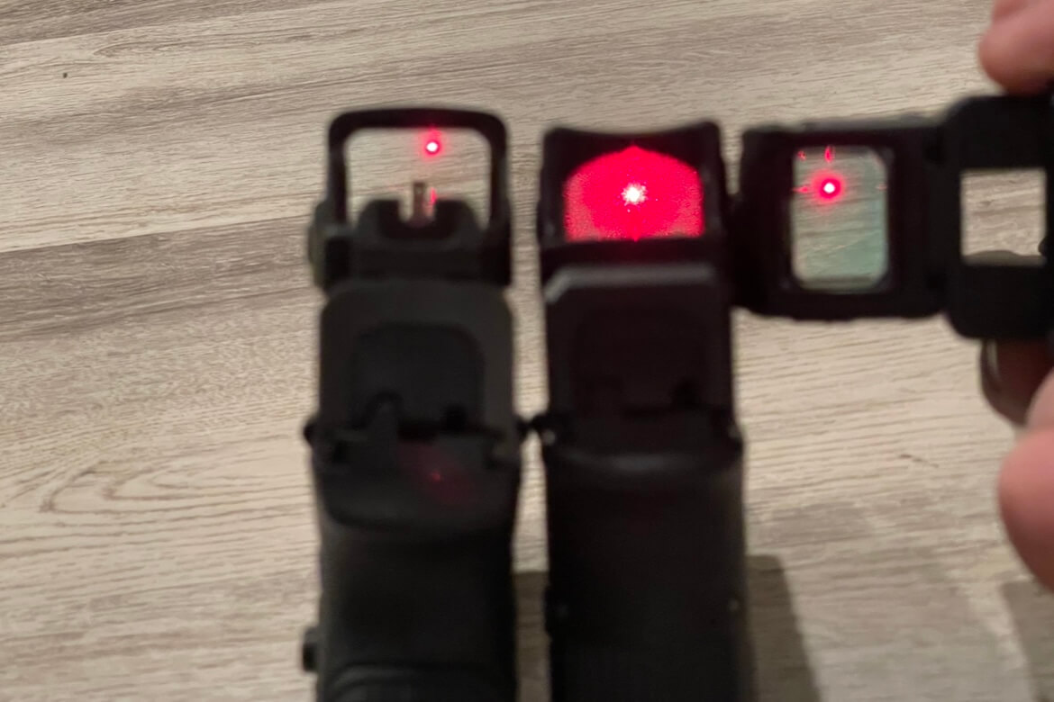 New EOTech EFLX Mini Red Dot Sight (MRDS) Review