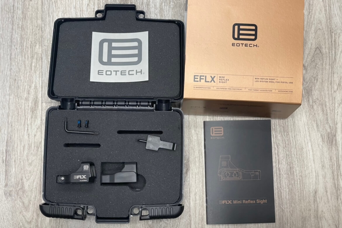 New EOTech EFLX Mini Red Dot Sight (MRDS) Review