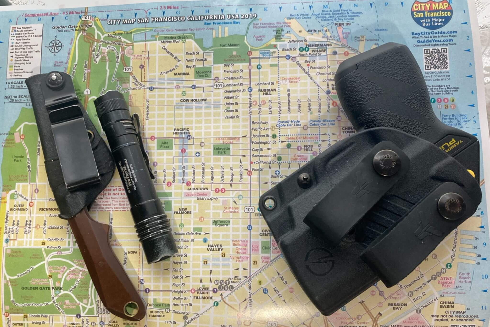 Carrying the Taser Pulse