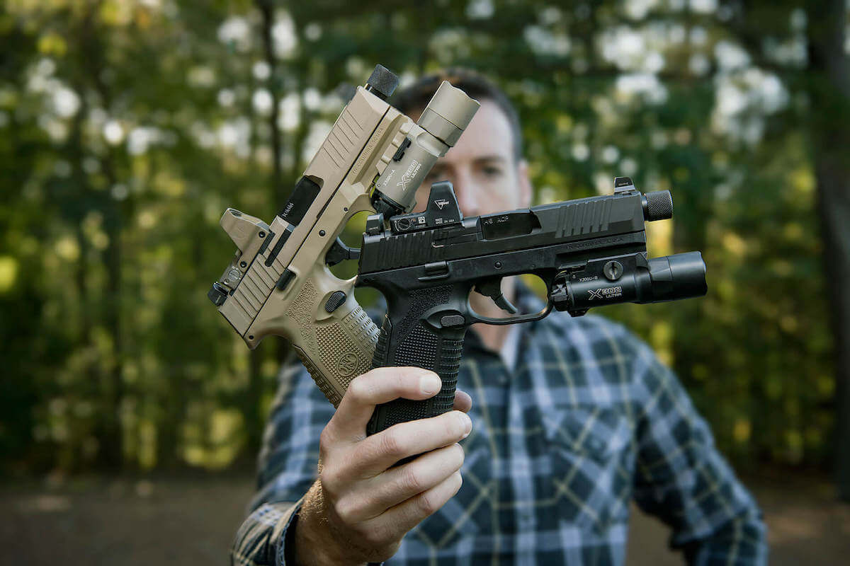 Meet the FN 510 Tactical (10mm) and FN 545 Tactical (.45 ACP)