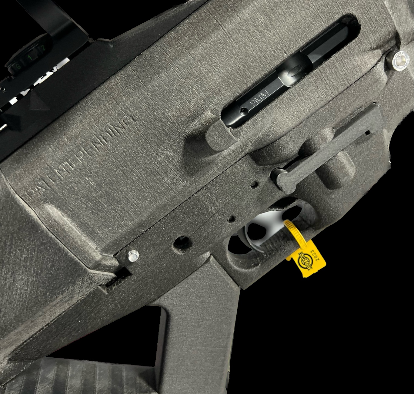 The Brujeria Rifle w/ Electromagnet Recoil Reduction from Fry Tech ...