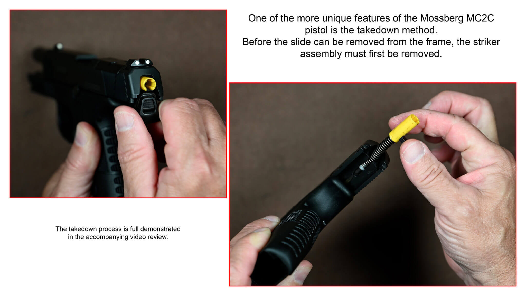 Full review of the Mossberg MC2C pistol