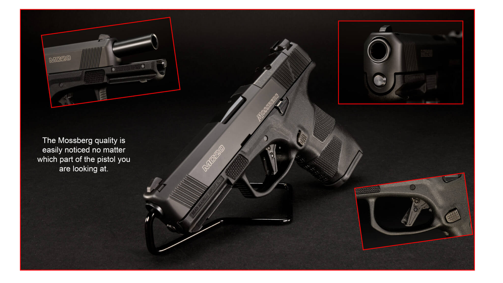 Full review of the Mossberg MC2C pistol