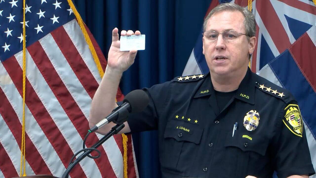 Honolulu Issues First Concealed Carry License