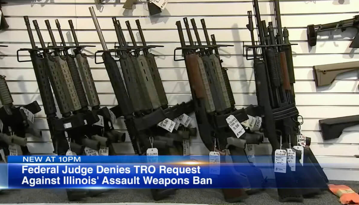 Federal Judge Denies Request to Block Illinois 'Assault Weapons' Ban