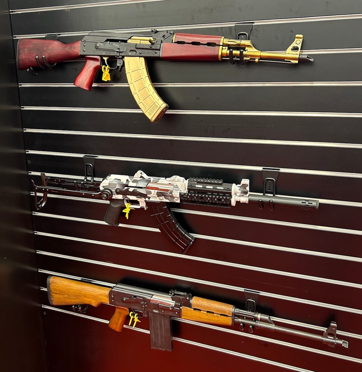 Zastava Arms' Arctic Camo AK with Underfolder Kit -- NRA 2023