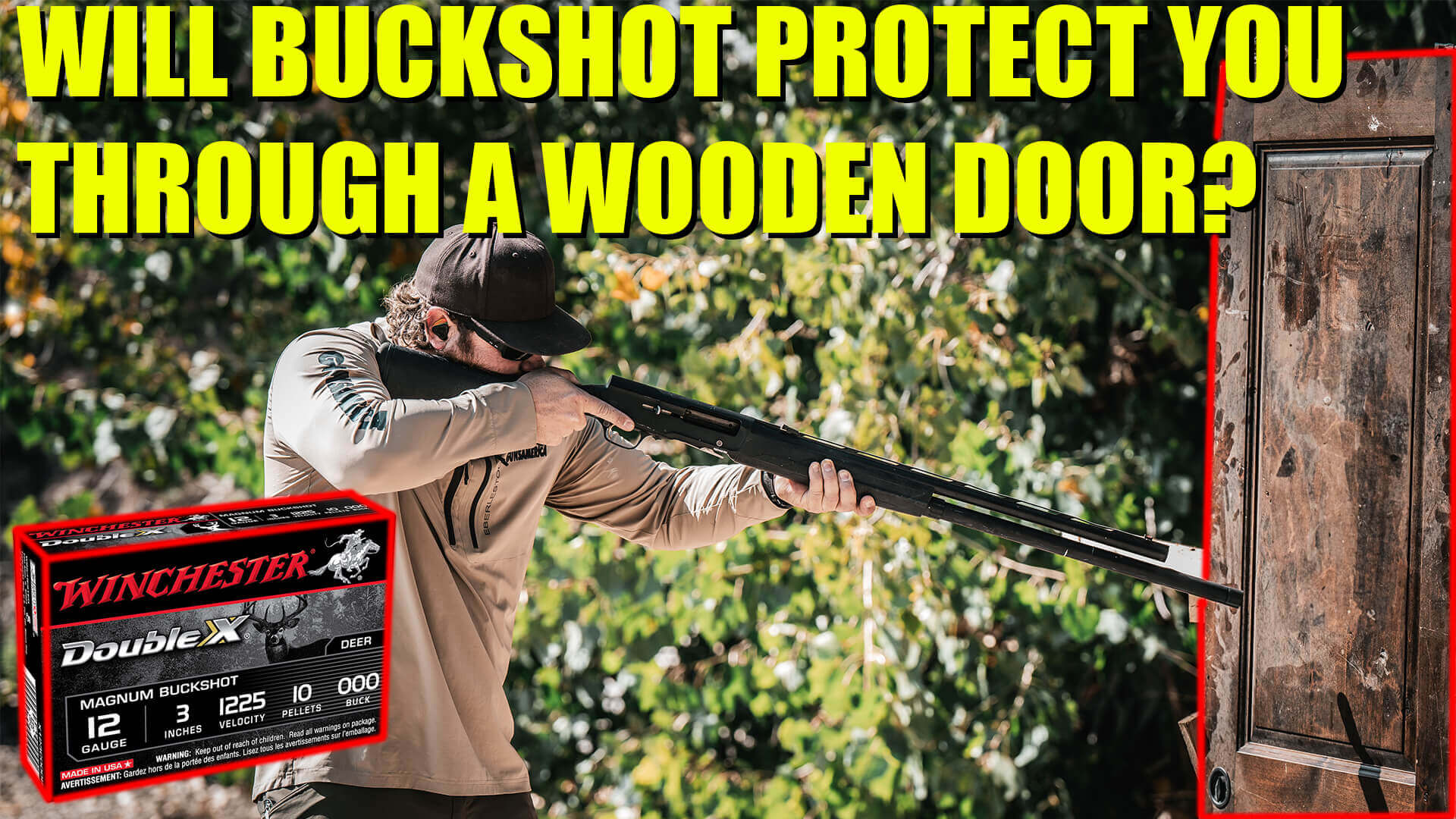 Buckshot Door Test!