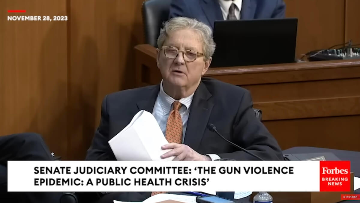 WATCH: Tense Exchange Between Sen. Kennedy and Witnesses