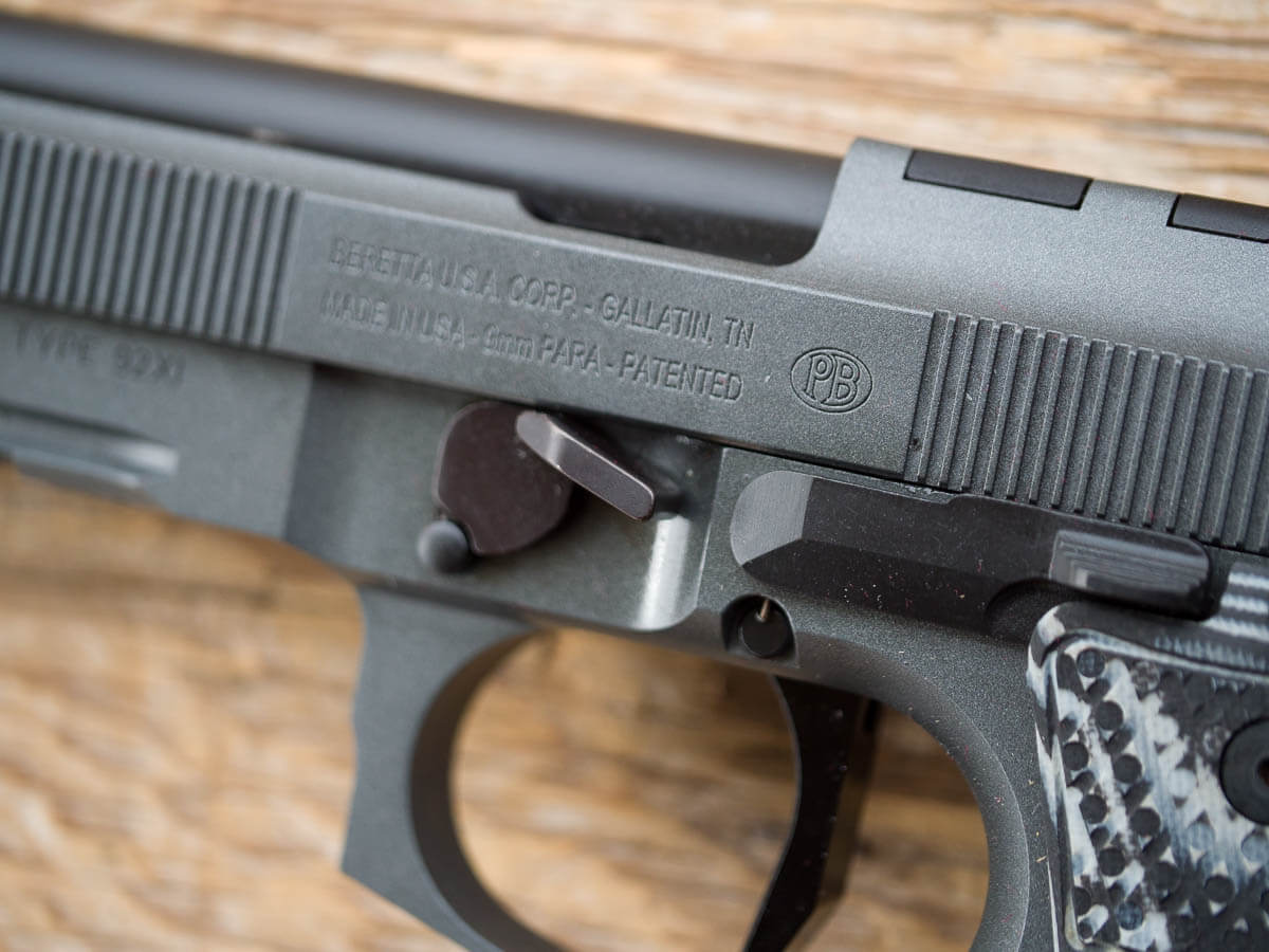 Beretta's 'Shark' Pistol: The 92XI Squalo