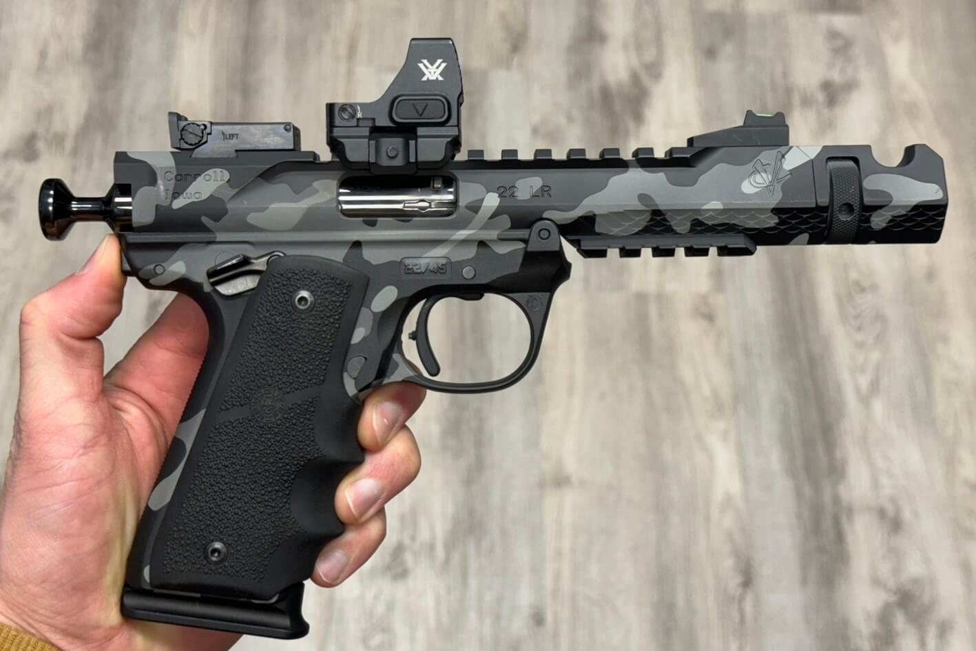 Volquartsen Camo Black Mamba 22LR: Full Pistol Review