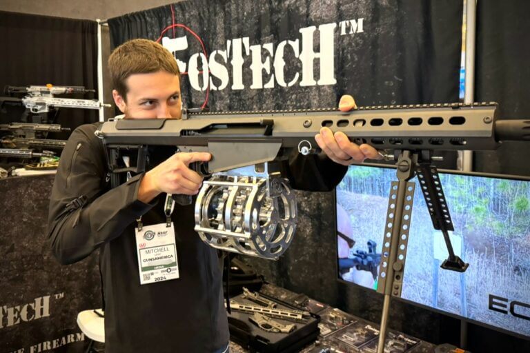 FosTech, Inc Unveils New 50-Cal Barrett Drum Magazine