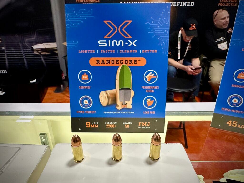 Sim-X RangeCore and DefenseCore Ammunition