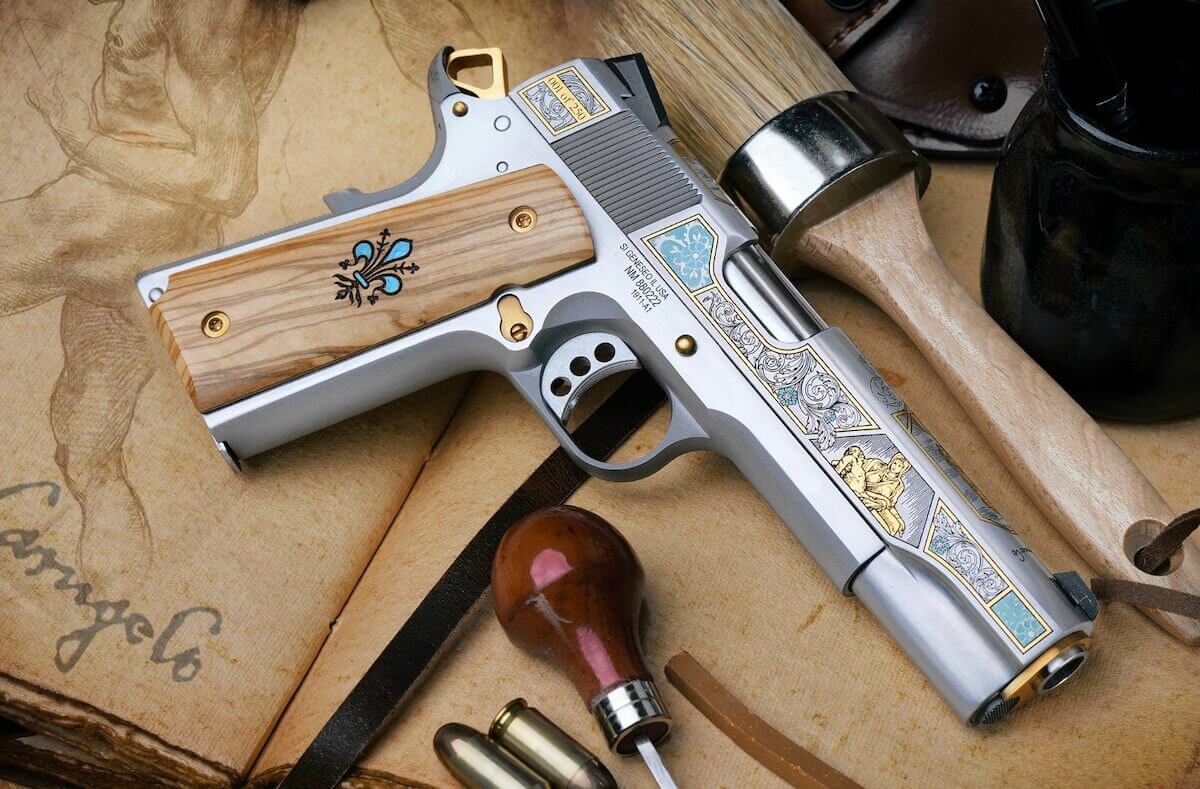 SK Customs Unleashes 'Michelangelo' Renaissance Firearm Series