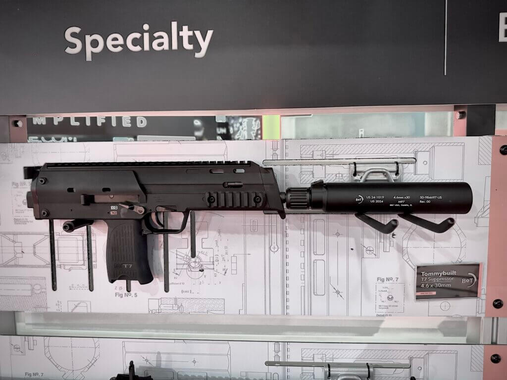 MP7 At Home: Tommy Built Tactical's T7 -- SHOT Show 2024
