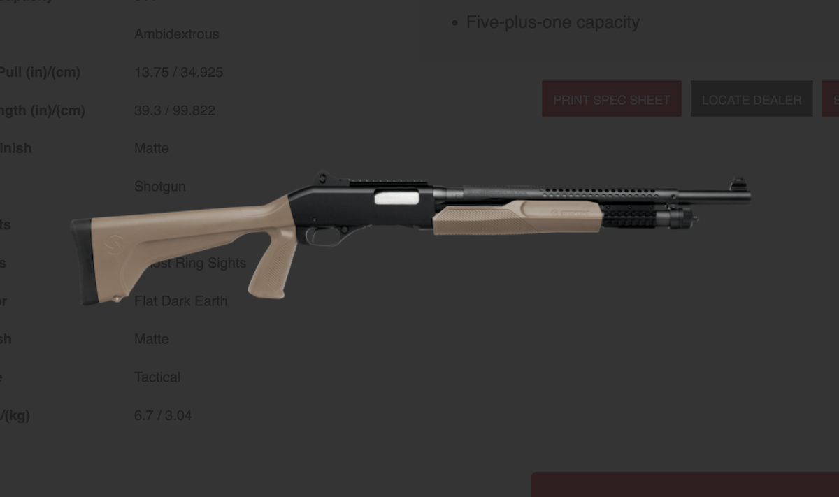 Savage Arms 320 Tactical Shotgun Now Available in FDE