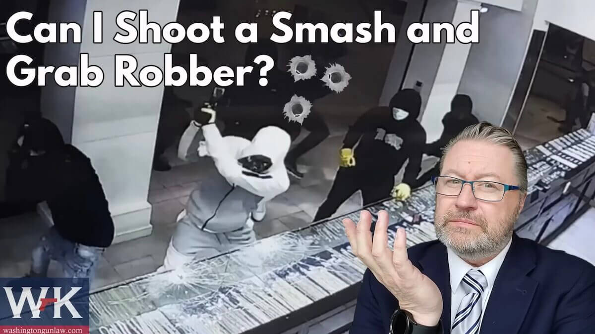Can I Shoot a Smash-and-Grab Robber?