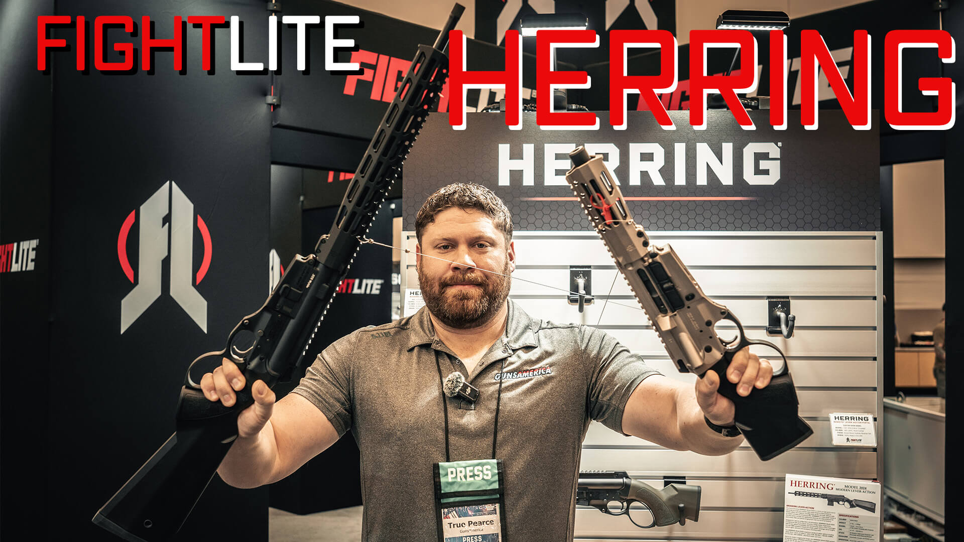 A Lever-Action AR from FightLite -- NRA 2024