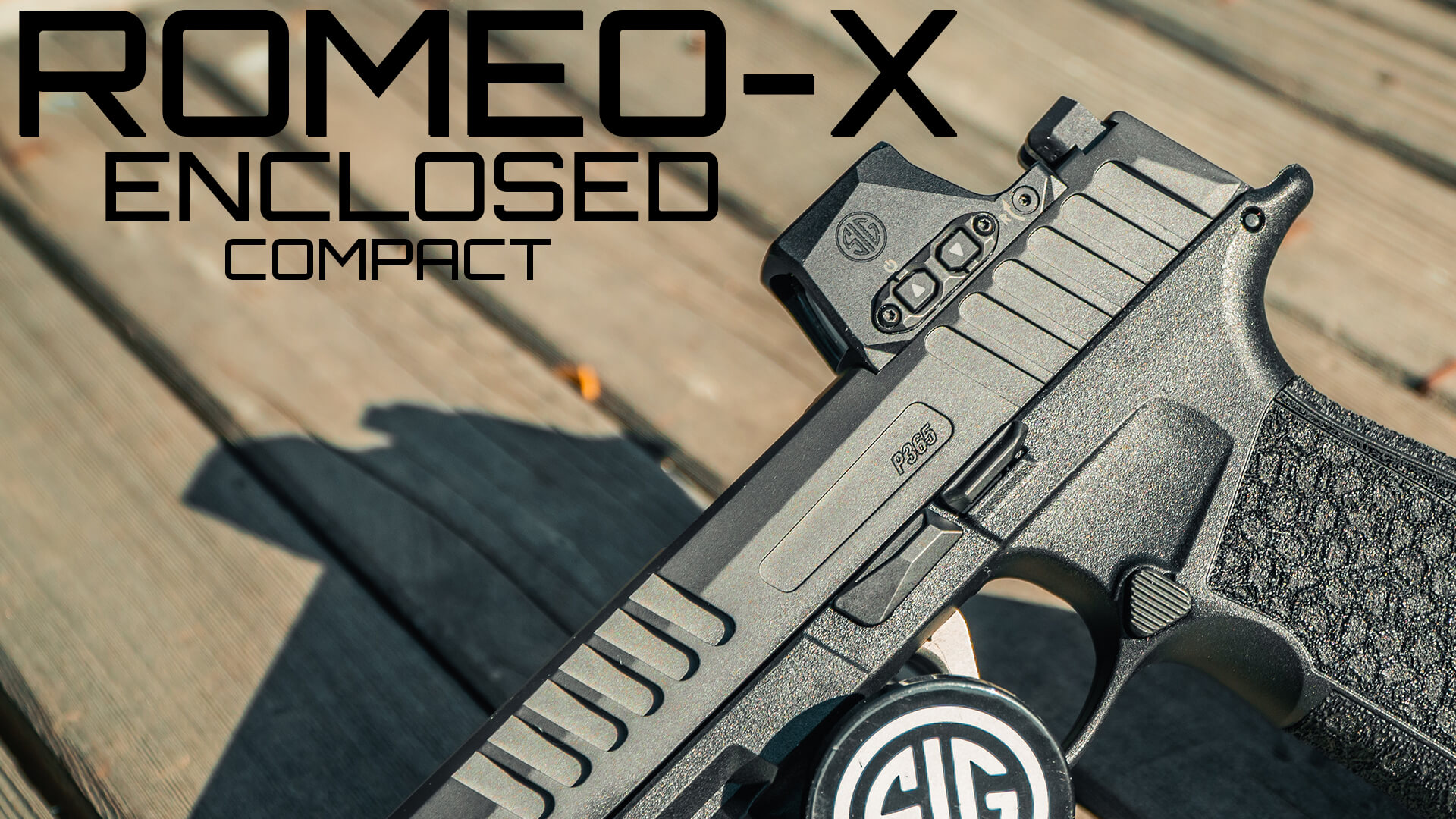 Sig Sauer's BRAND NEW Romeo-X Enclosed Compact Red Dot!