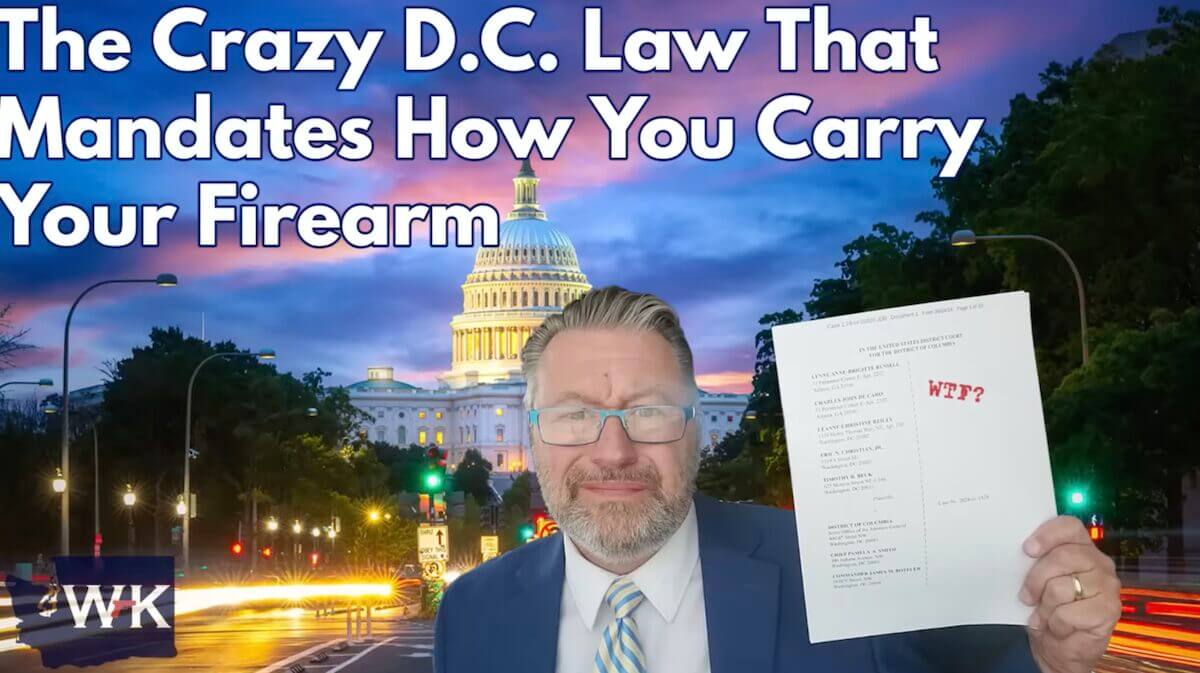 Crazy Law Mandates How You Carry