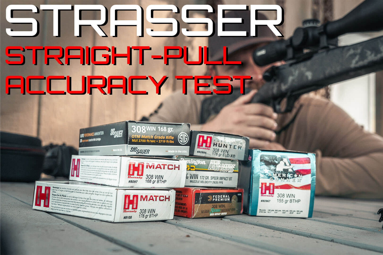 How Good Will It Shoot? Strasser Straight-Pull Rifle Accuracy Test ...