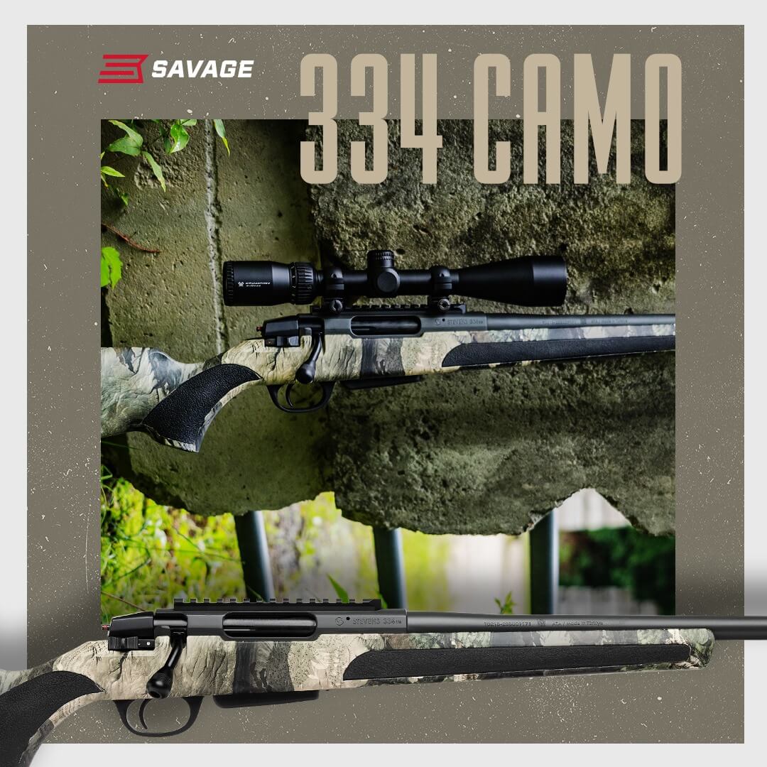 Savage Arms: Model 334 Now in Camo, New Calibers