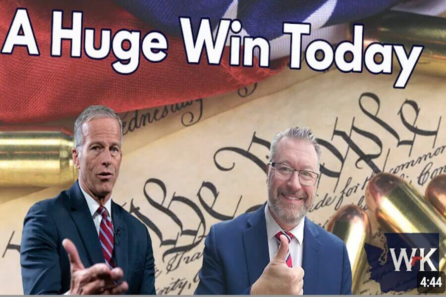 Big Win For 2a Supporters Sen Thune Named Majority Leader