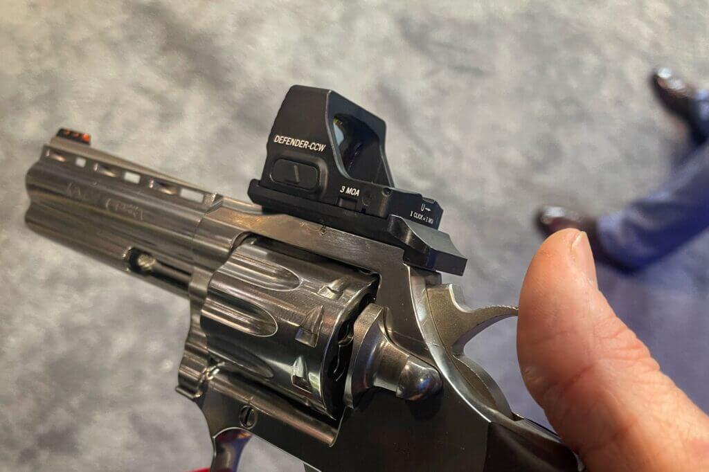 Mount A Red Dot to Your Colt Wheel Gun! -- SHOT Show 2025