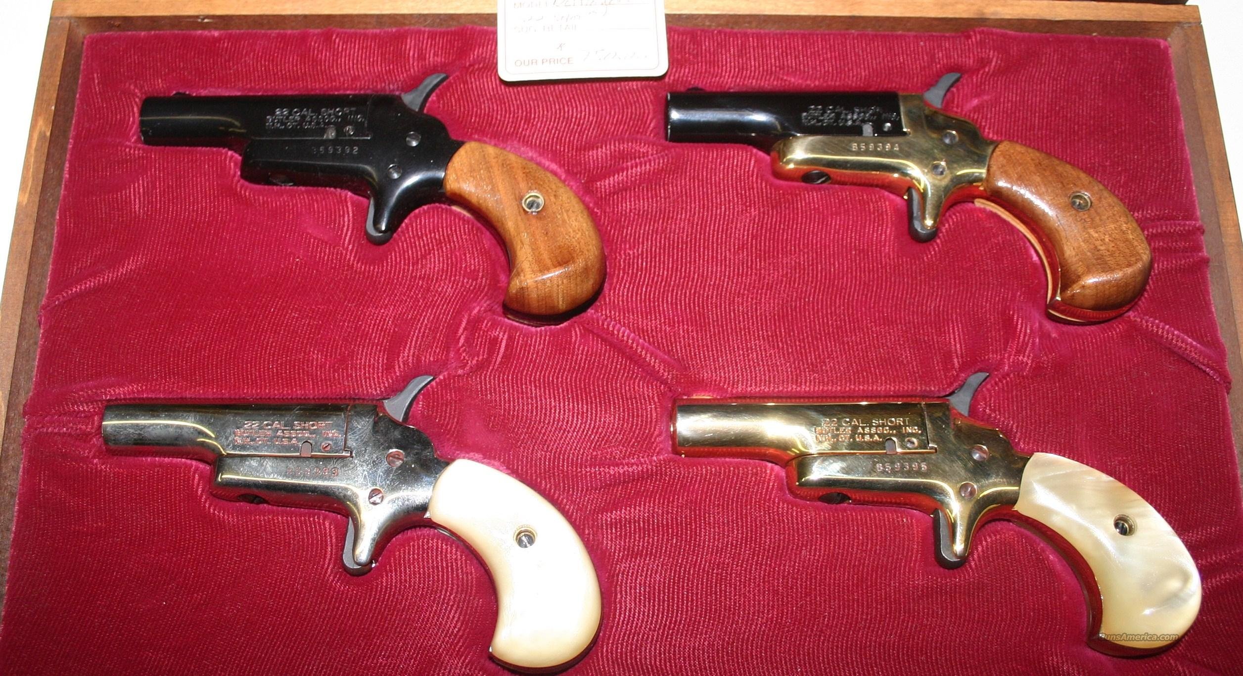 Butler Four Derringer Set .22 Short Excellent C... for sale