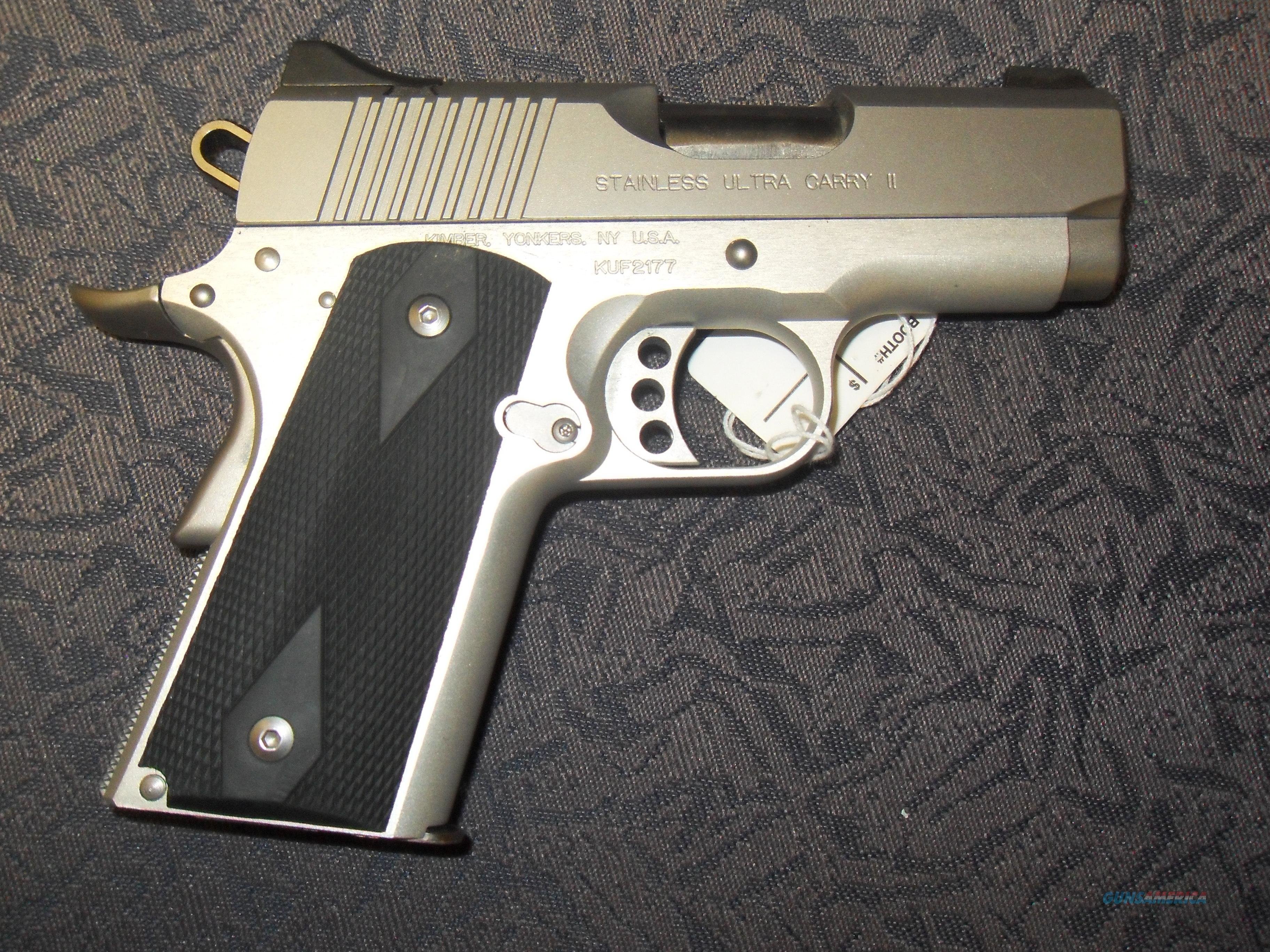 Kimber Stainless Ultra Carry II 40 S&W for sale